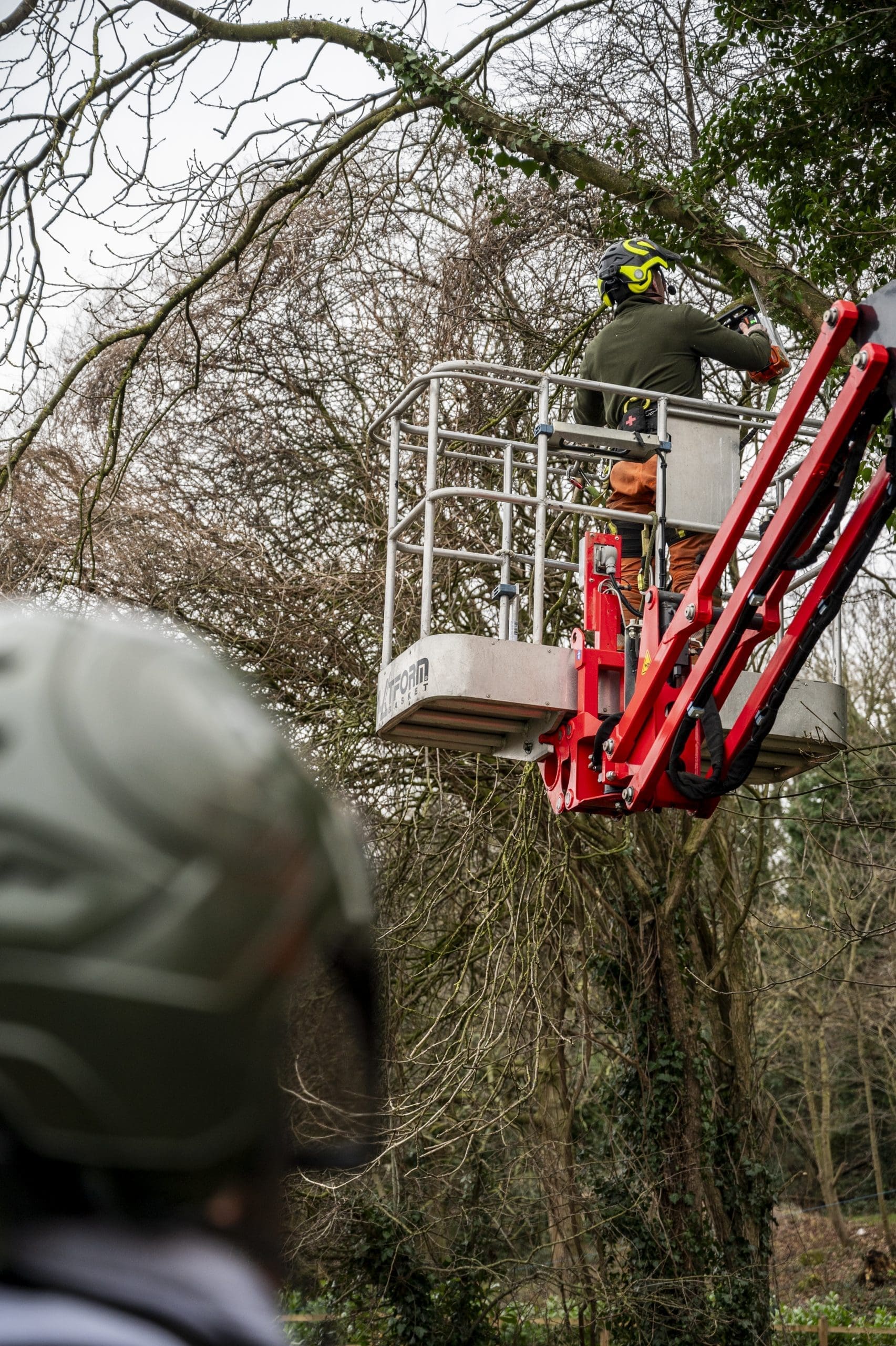 Operated Spider Platform Hire for Councils | Operated Platforms